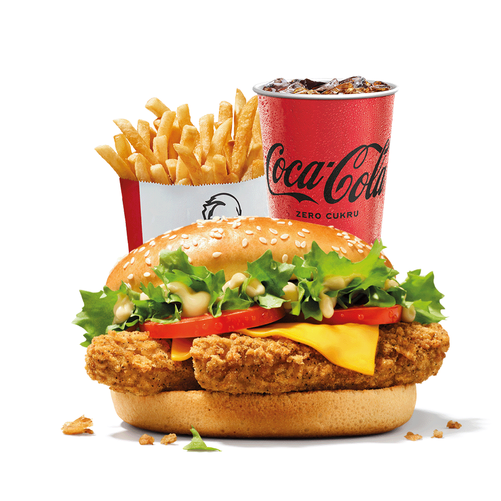 Veggie Original Deluxe Burger Menu